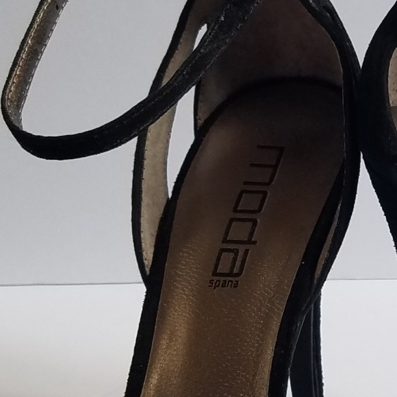 Moda Spana | Shoes | Moda Spana Zelda Black Strappy Platform Stilettos ...